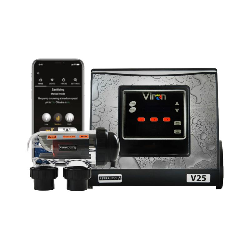 Astral Viron V25 Salt Chlorinator With Bluetooth Control – The Pool Lab